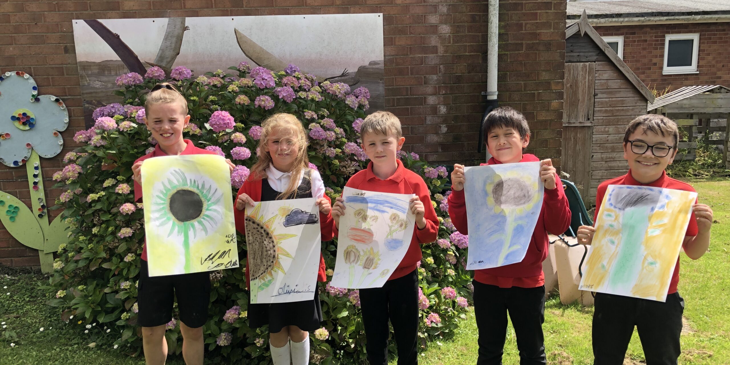 Art Work brings sunshine to the Community – Hensingham Primary School